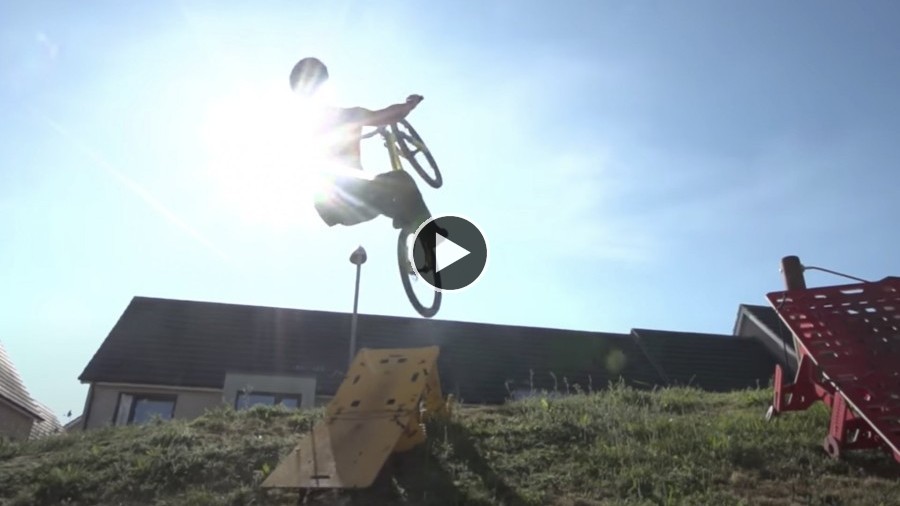 HUGE MTB KICKER RAMP SENDS – URBAN MTB FREERIDE | IMB | Free Mountain ...