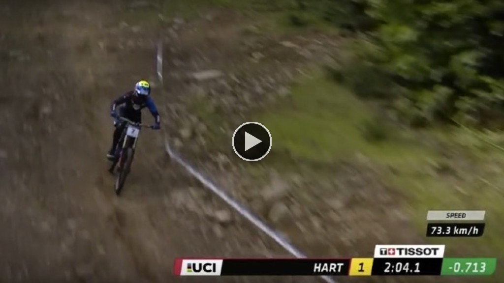 Danny Hart’s BLAZING Mont-Sainte-Anne Winning Run | UCI MTB World Cup ...