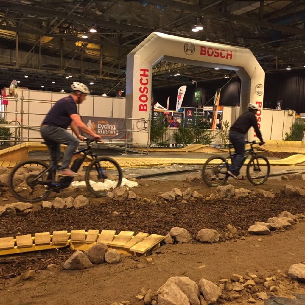 Bosch eBike Systems Test Track At SCROPS Outdoor Show | IMB | Free ...