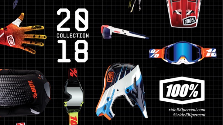 100% Launches 2018 Product Line and New Website | IMB | Free Mountain ...